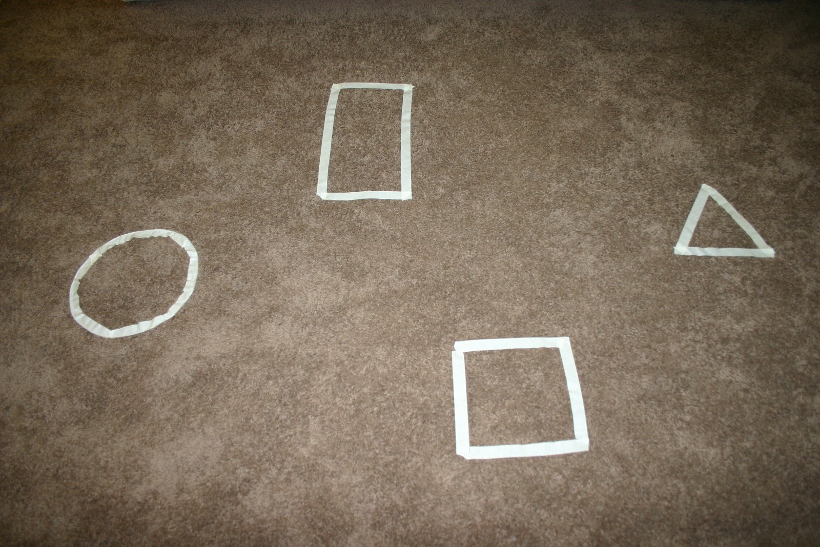 Puddle Wonderful Learning: Preschool Activities: Floor Shape Songs