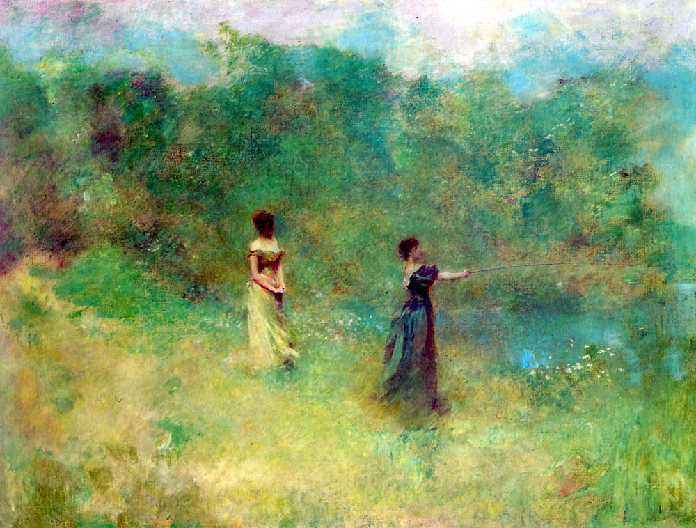 19th century American Paintings: Thomas Wilmer Dewing