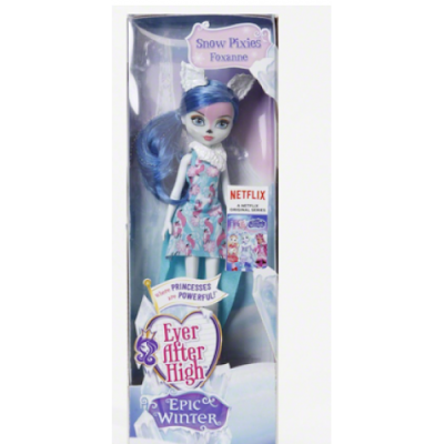 Jamie's Toy Blog: Foxanne: Snow Pixie from Ever After High Epic Winter