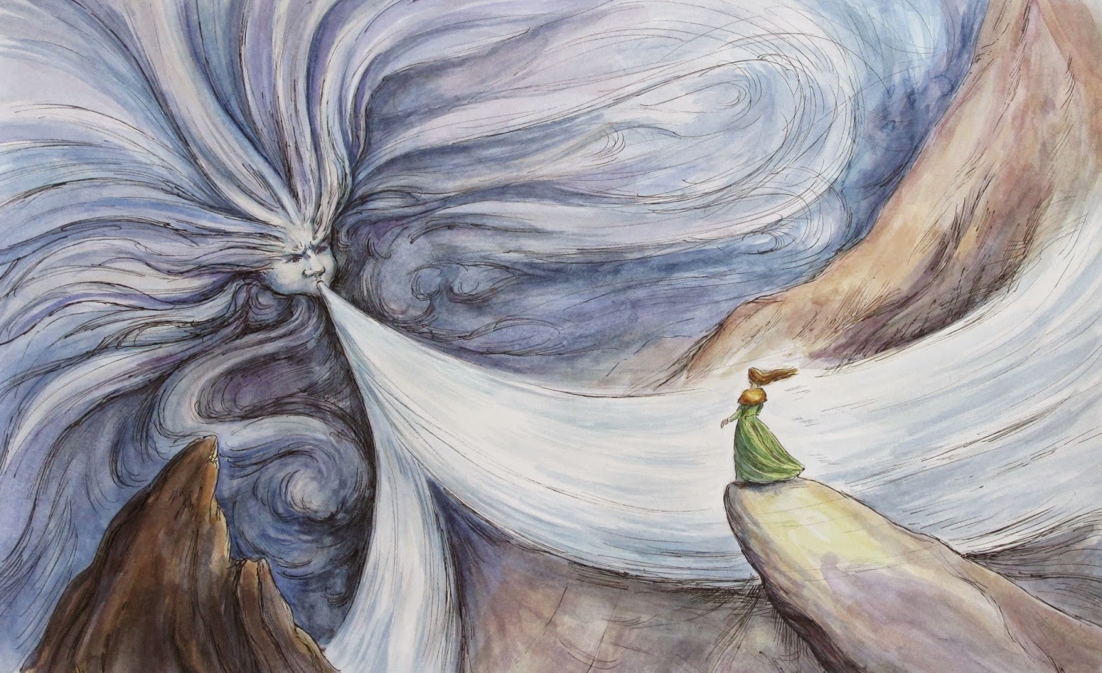 Kelsey Paige Art: The North Wind