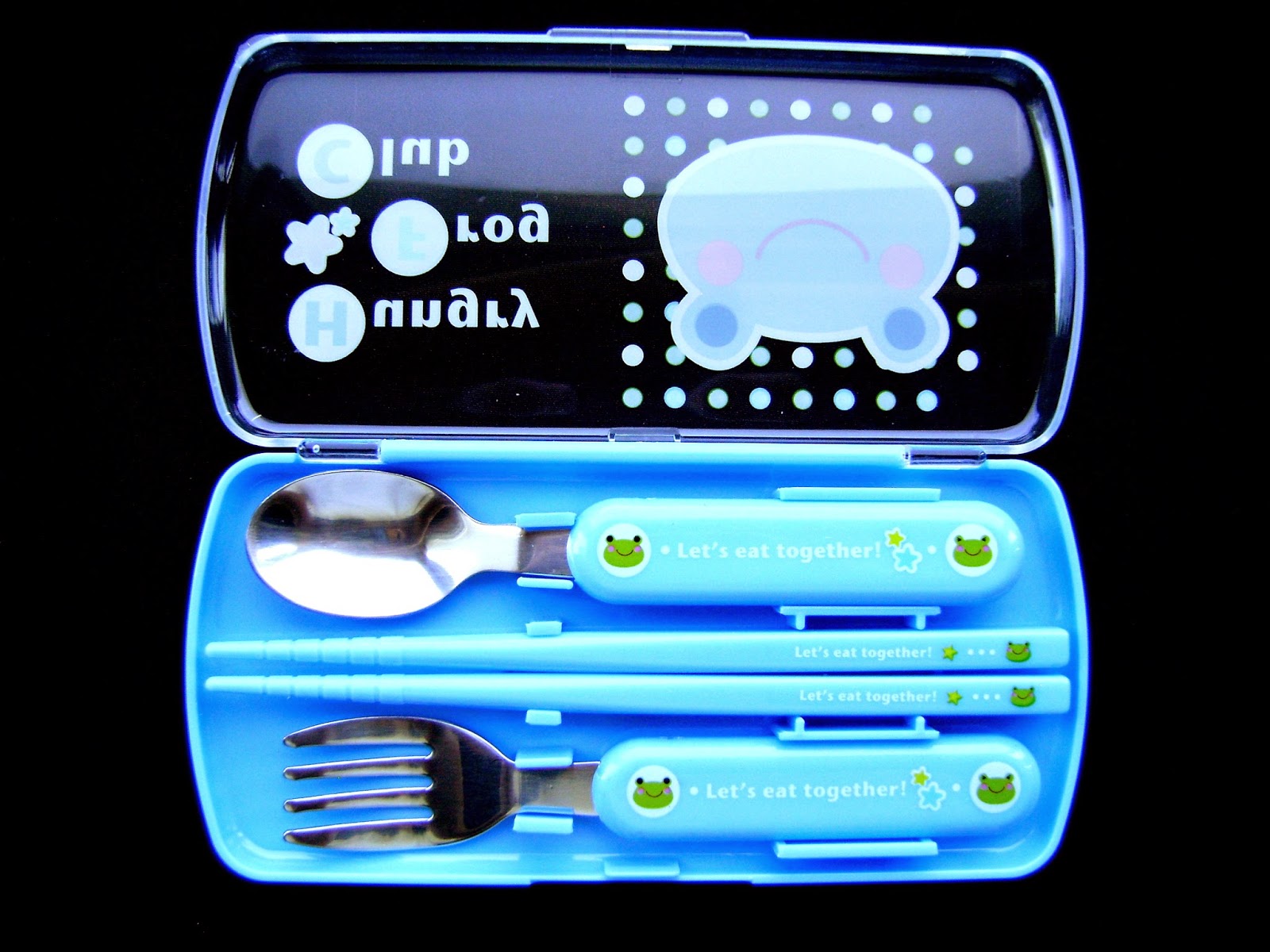 Products From Japan With Love: Cute Cutlery Set Spoon Fork Chopsticks