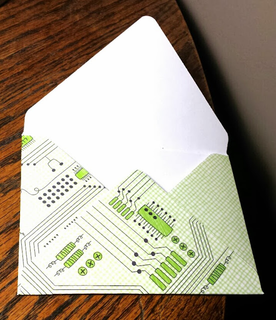 Krikey Kreations: Envelope Board practice.