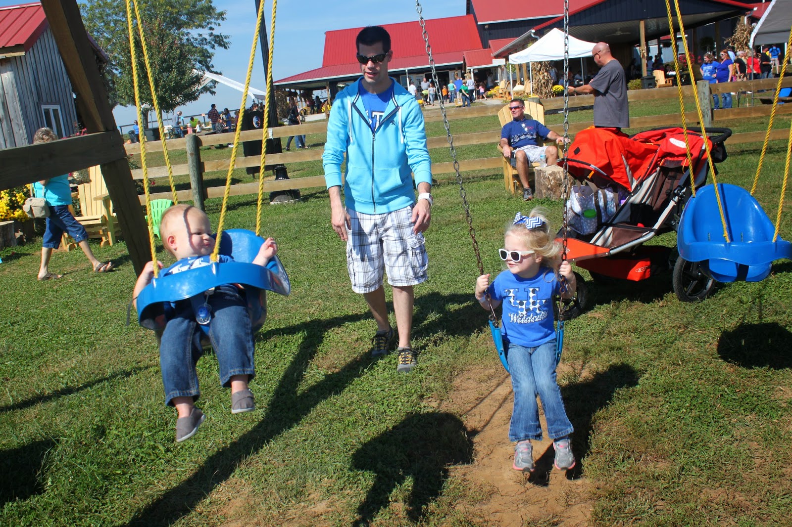 Sugar and Spice...: First Horsey Ride!