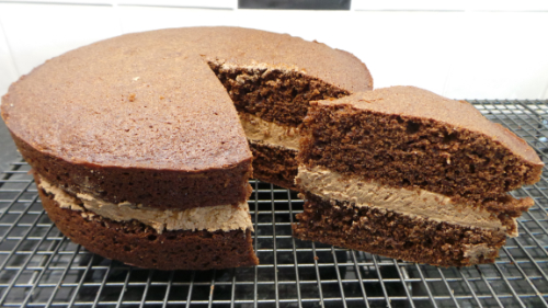 Chocolate Sandwich Sponge Cake with Chocolate Buttercream - Geoff's ...
