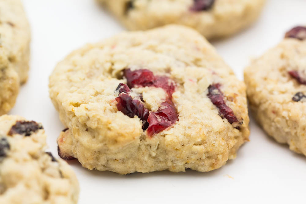 Oatmeal-Raisin-Cranberry Cookies