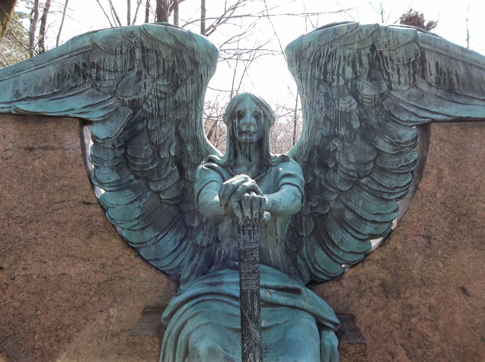 Travels of a Hobgoblin Taphophile: Haserot Angel - Lake View Cemetery