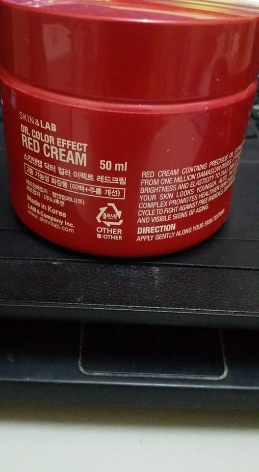 Adventures of Luzzie : REVIEW: Dr. Color Effect Red Cream by Skin & Lab