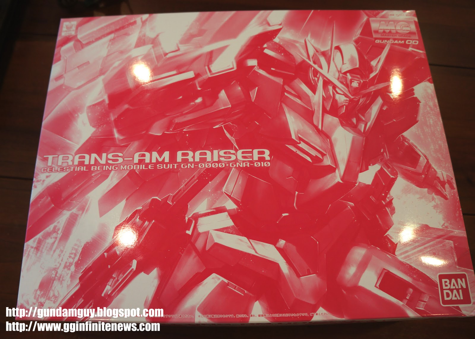 GUNDAM GUY: Bandai Hobby Online Shop Exclusive: MG 1/100 Trans-Am ...