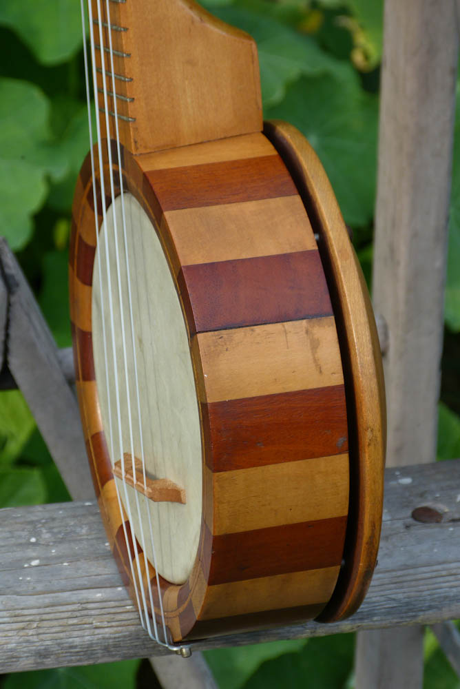 1920s Oscar Schmidt Block-Rim Banjo Ukulele