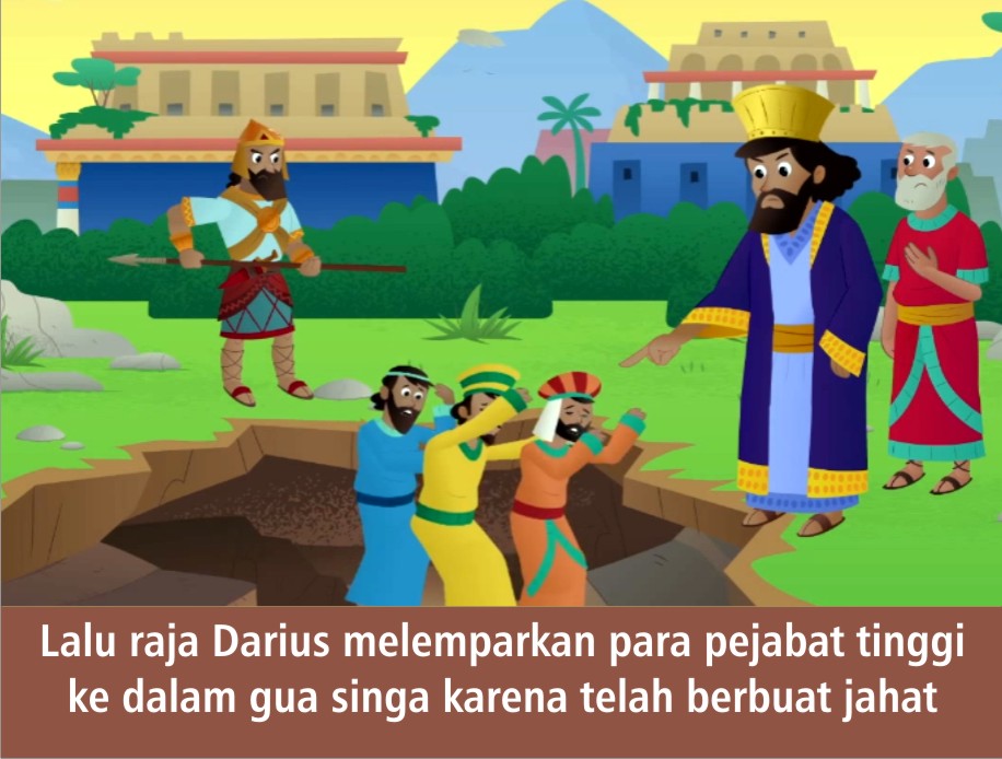 Komik Alkitab Anak: Komik : Daniel di Gua Singa