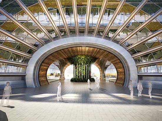 Famous Buildings Of The World: Ark Hotel - Most Unique Dome Shaped Hotel