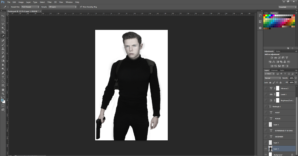 Max Reardon Advanced Production : Progression 1 (poster)