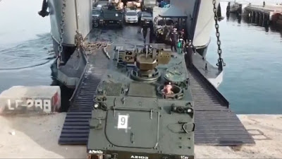 One of the Philippine Army's M113A2 APC with RCWS disembarking on its ...