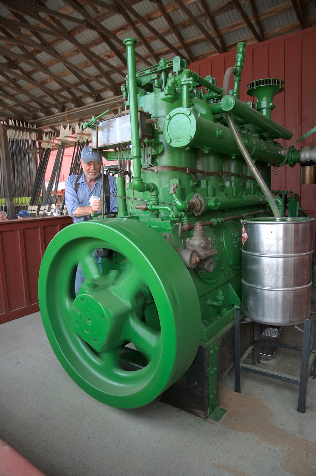 Connecticut Diaries: Atlas Imperial Diesel Engine