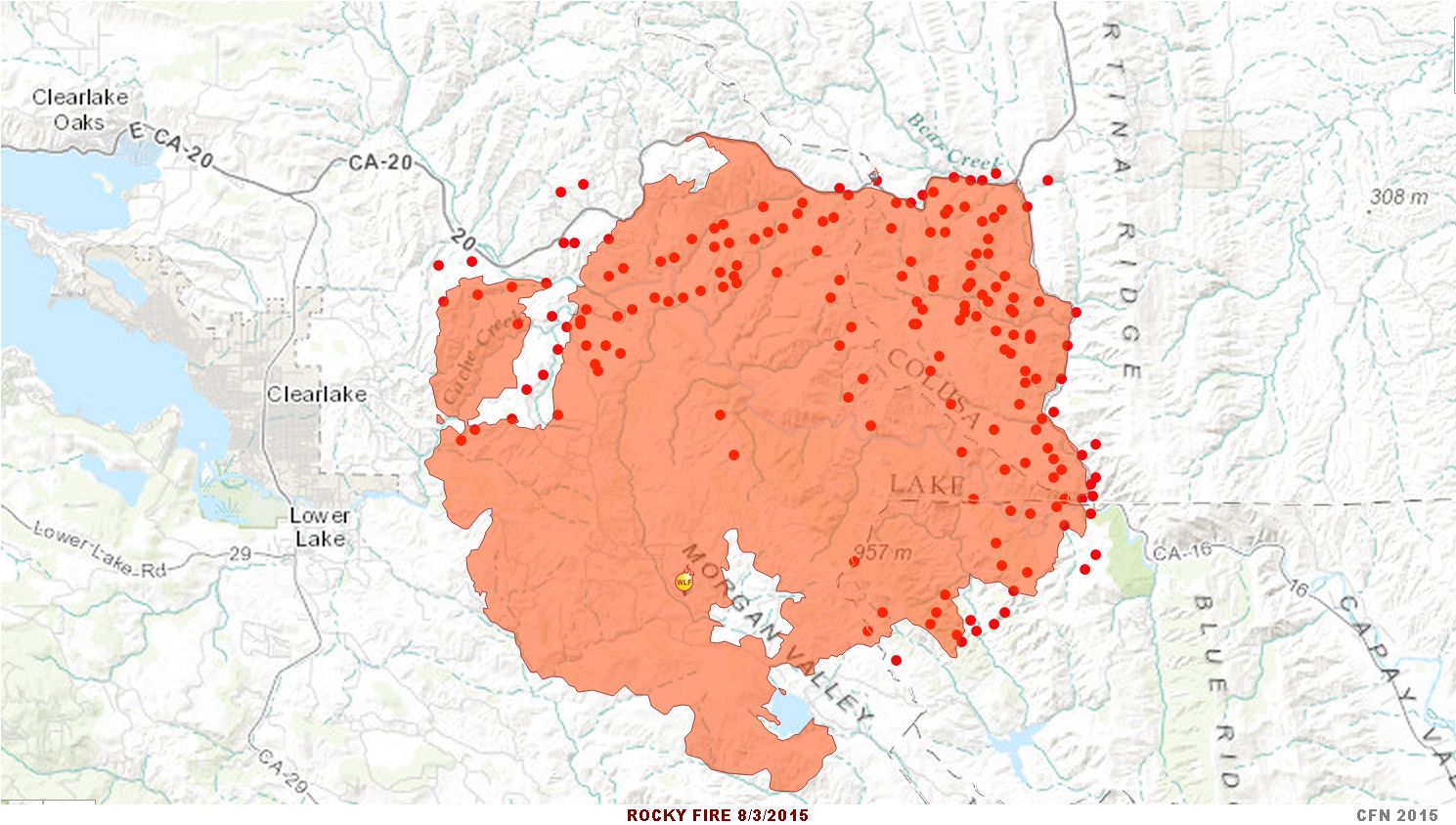 CFN - CALIFORNIA FIRE NEWS - CAL FIRE NEWS : CA-LNU Rocky Fire - Major ...