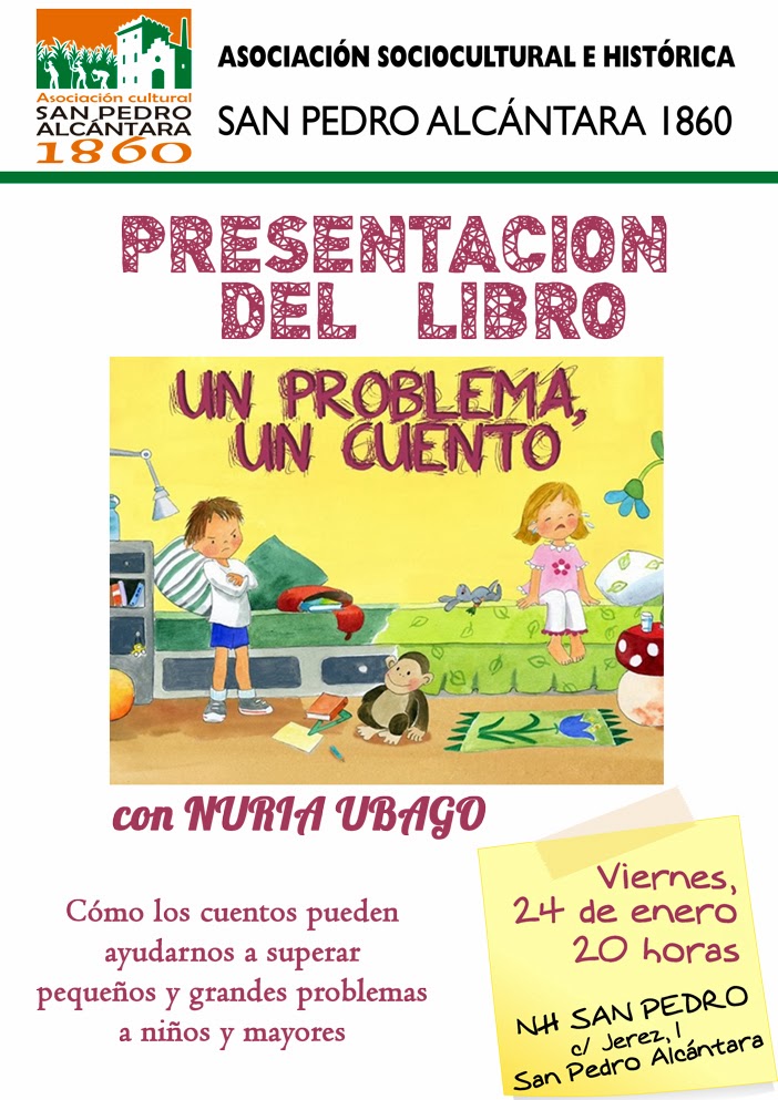 La letra con arte entra: Presentación de 'Un problema, un cuento', de ...