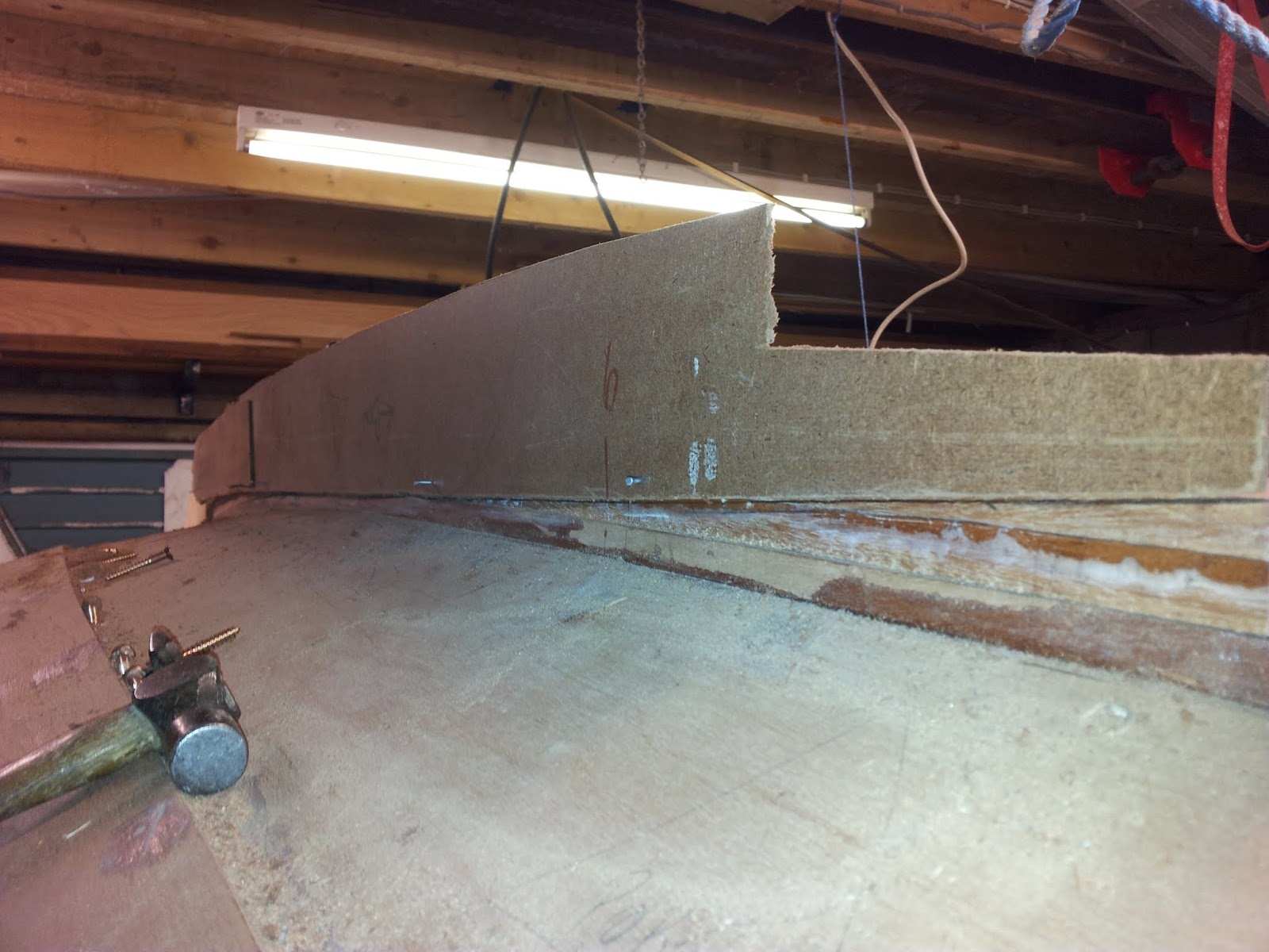 First time wooden boat builder - Somes Sound 12 1/2: Lead Keel bending!