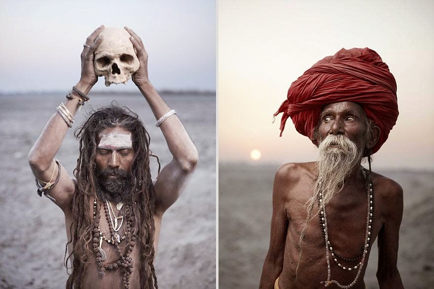 UFO mania: Stunning Photographs of India's Holy Men