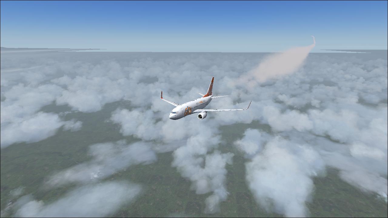 FS2004 - EFEITO CONTRAIL