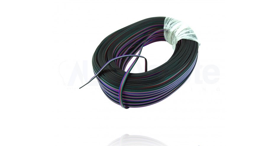 Astute LED Light Bulbs & Fittings: 1Meter RGB 4 Core LED Strip Cable ...