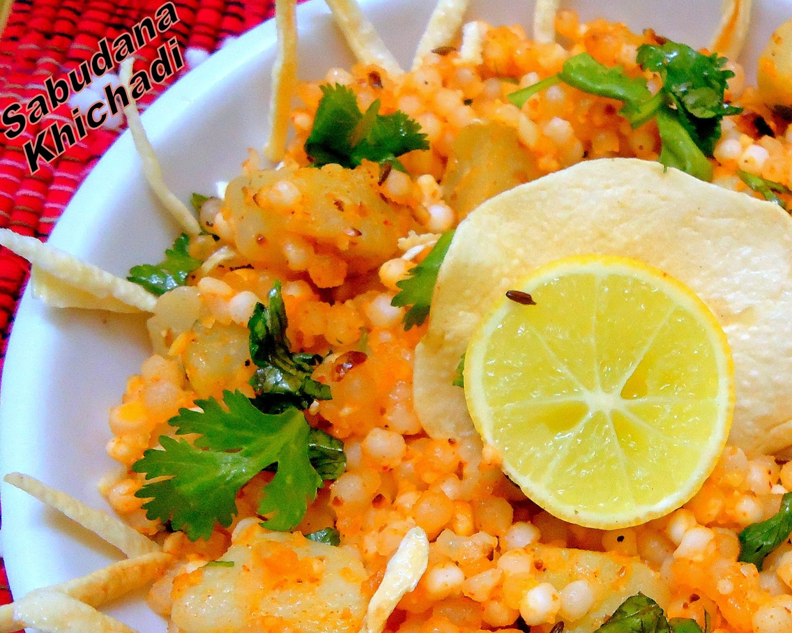 Indori Sabudana Khichadi. ~ Kiran's Food corner