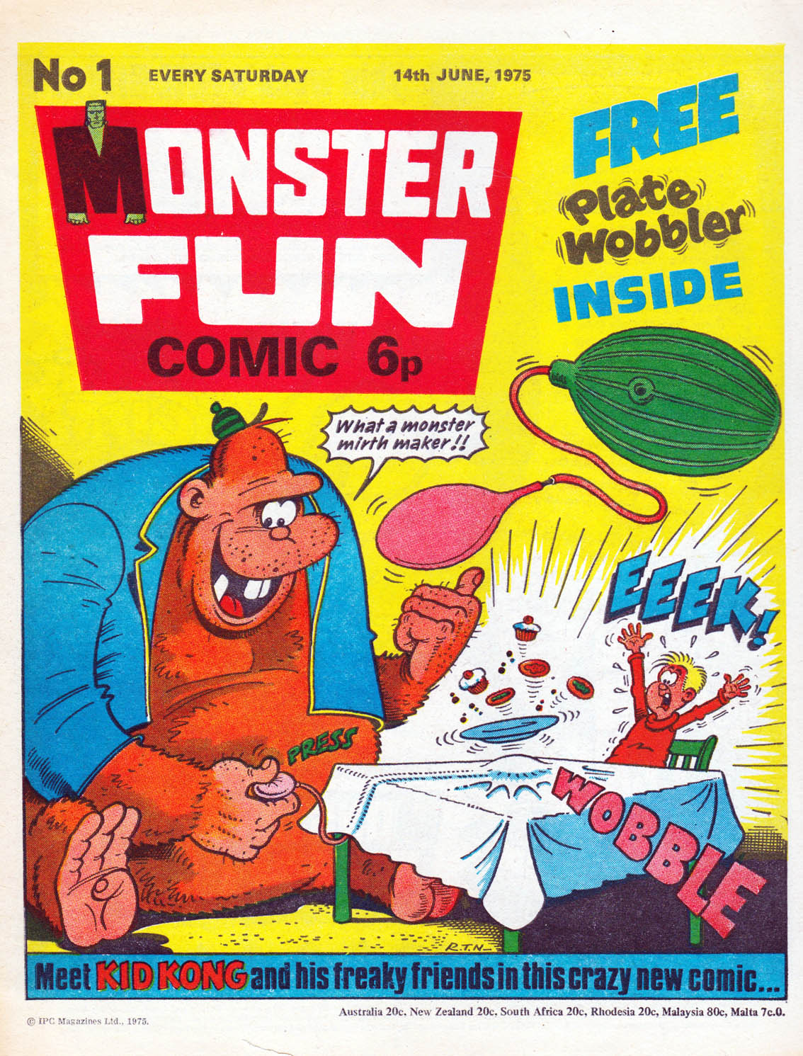 BLIMEY! The Blog of British Comics: This week in 1975: MONSTER FUN ...