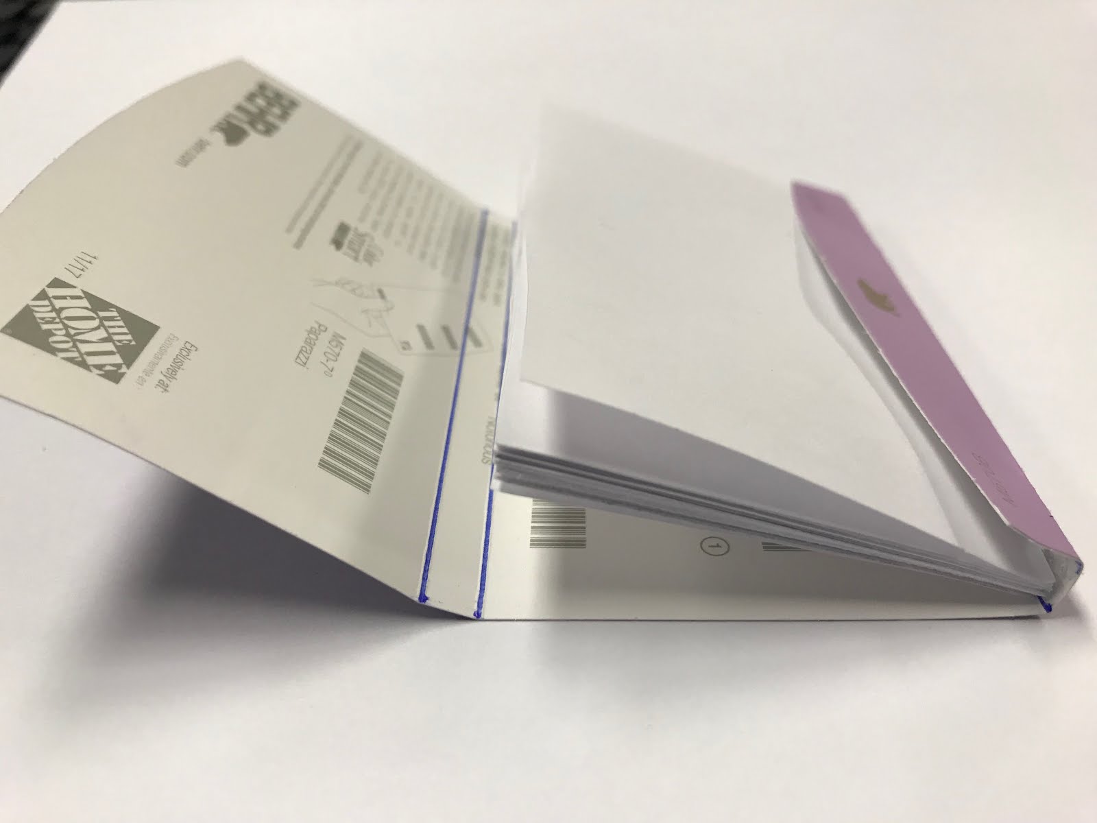 The Mixed-Up Files of Miss Kat: Paint Chip Notebooks