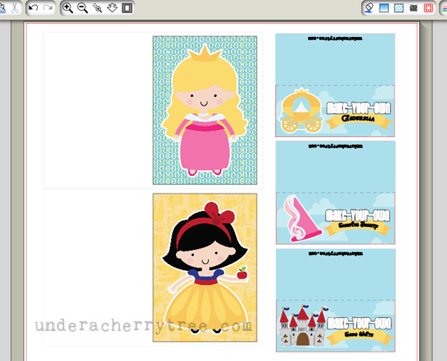 Under A Cherry Tree: Jin's Make-Your-Own Princess kits