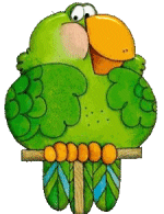 Animation Bundle: Animated Parrots Chirping About Parrot Gif and Parrot ...