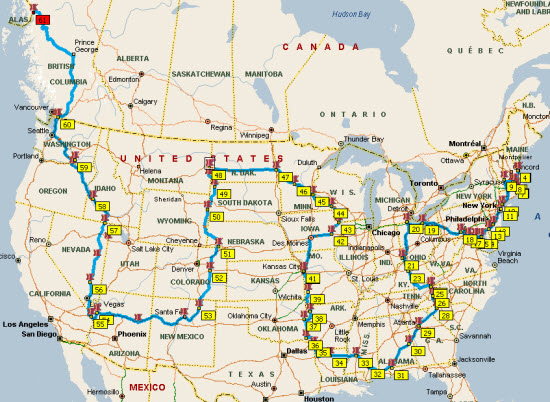 I Never Finish Anyth...: 48 States (plus...) in 10 days or less. Hmm...