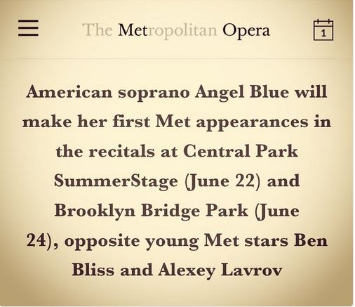 AfriClassical: Met Opera: American soprano Angel Blue will make her ...
