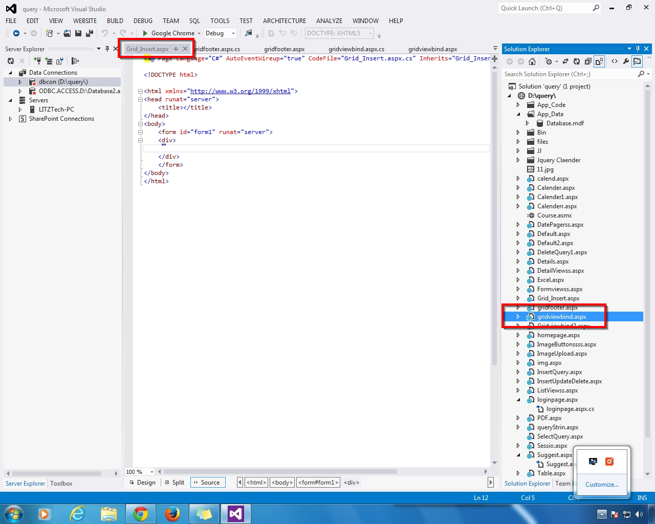 Aspnetcnetvbnetjqueryjavascriptgridviewsql Serverajaxssrs