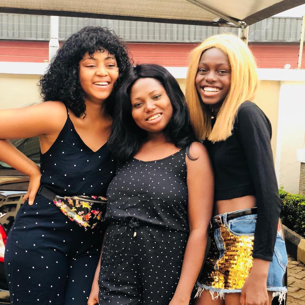 Regina Daniels Shares Adorable Pictures With Her Sisters. - Hottest ...