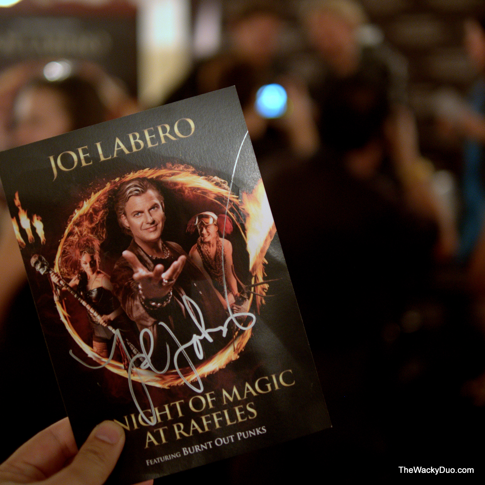 'A Night of Magic at Raffles': A Fiery Treat with Joe Labero ...