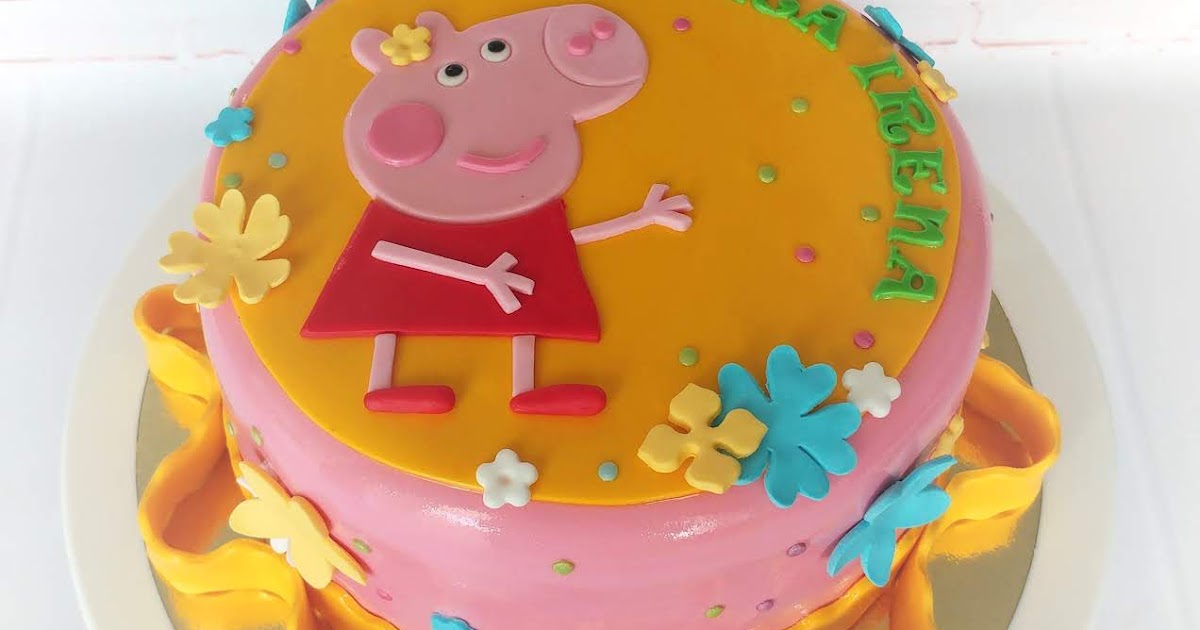 Lukrowanka: Świnka Peppa - tort artystyczny :)