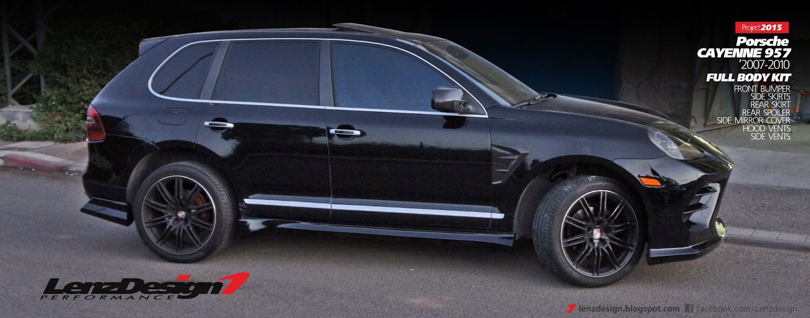 Porsche Cayenne 957 Bodykit Lenzdesign