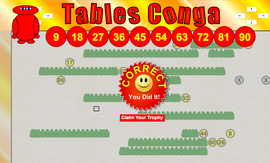 Ta'ani @ Pt England School: Tabels Conga