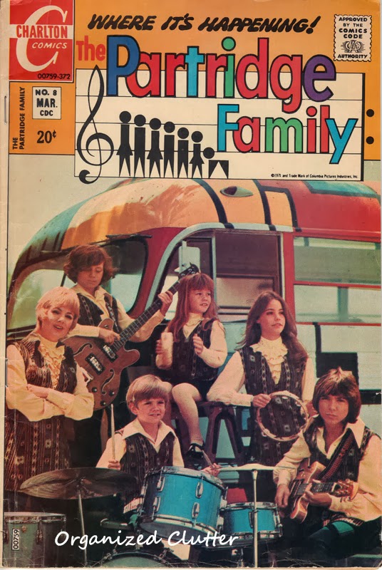 1972 Partridge Family Comic Books - Organized Clutter