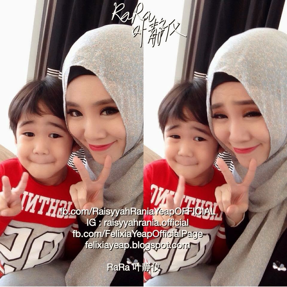 FOTO Terbaru Raisyyah Rania Yeap ( Felixia Yeap) yang super cun!! | OH AWAN