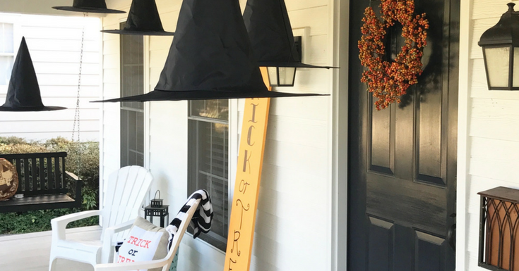 DIY Floating Witch Hats | R&R at home