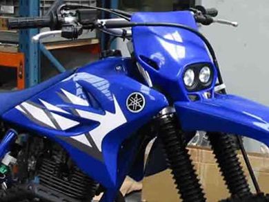 Yamaha TTR 125 Plastics Kit Modification Ideas - Yamaha Old Bikes List