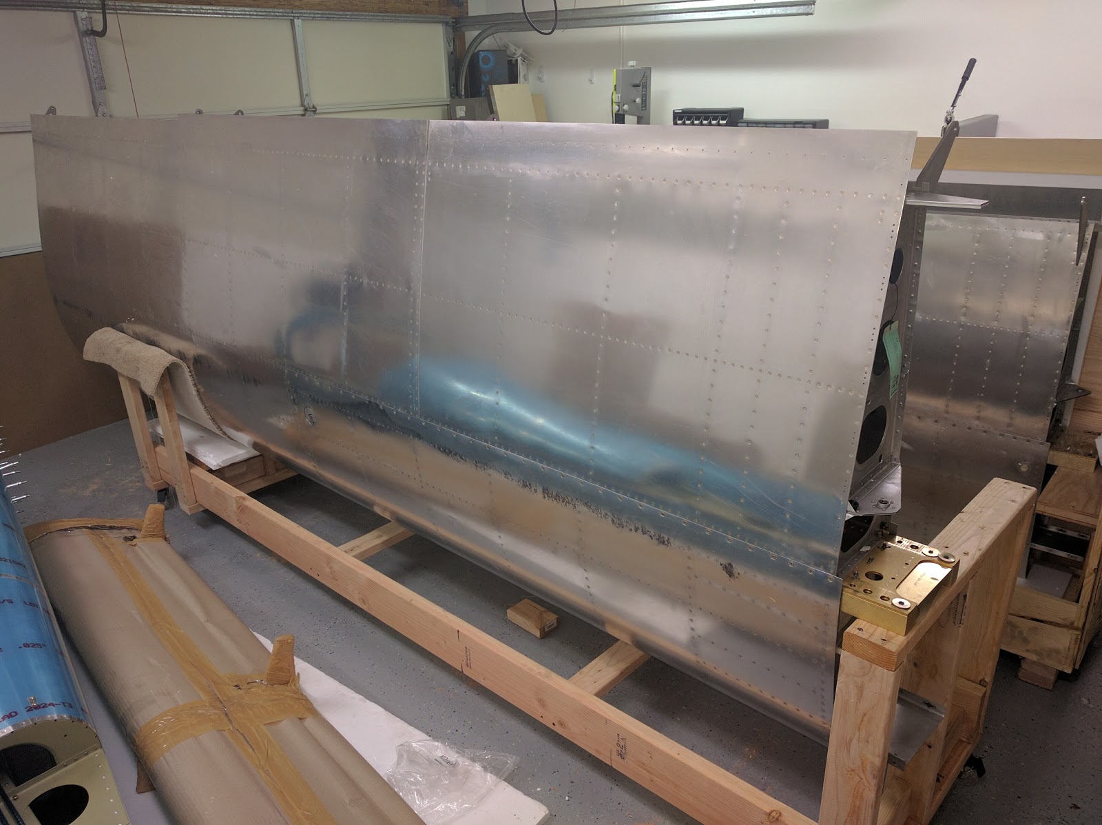 Damazio family's RV-10 project: Wing stand