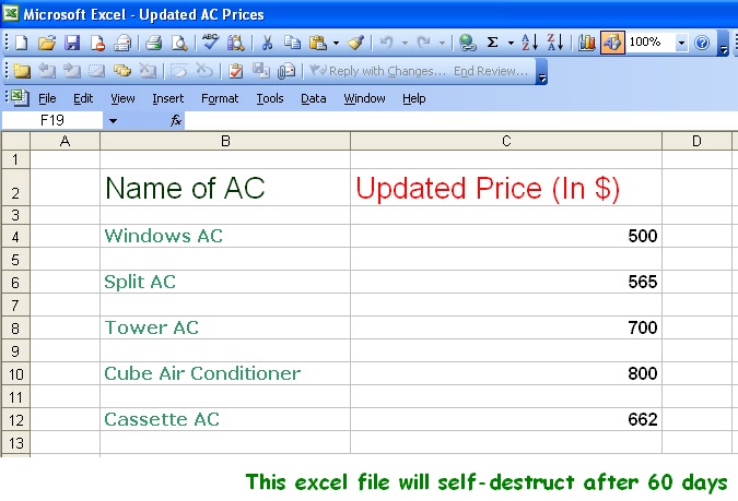 How to Set Expiry Date for Excel File | Accounting Education
