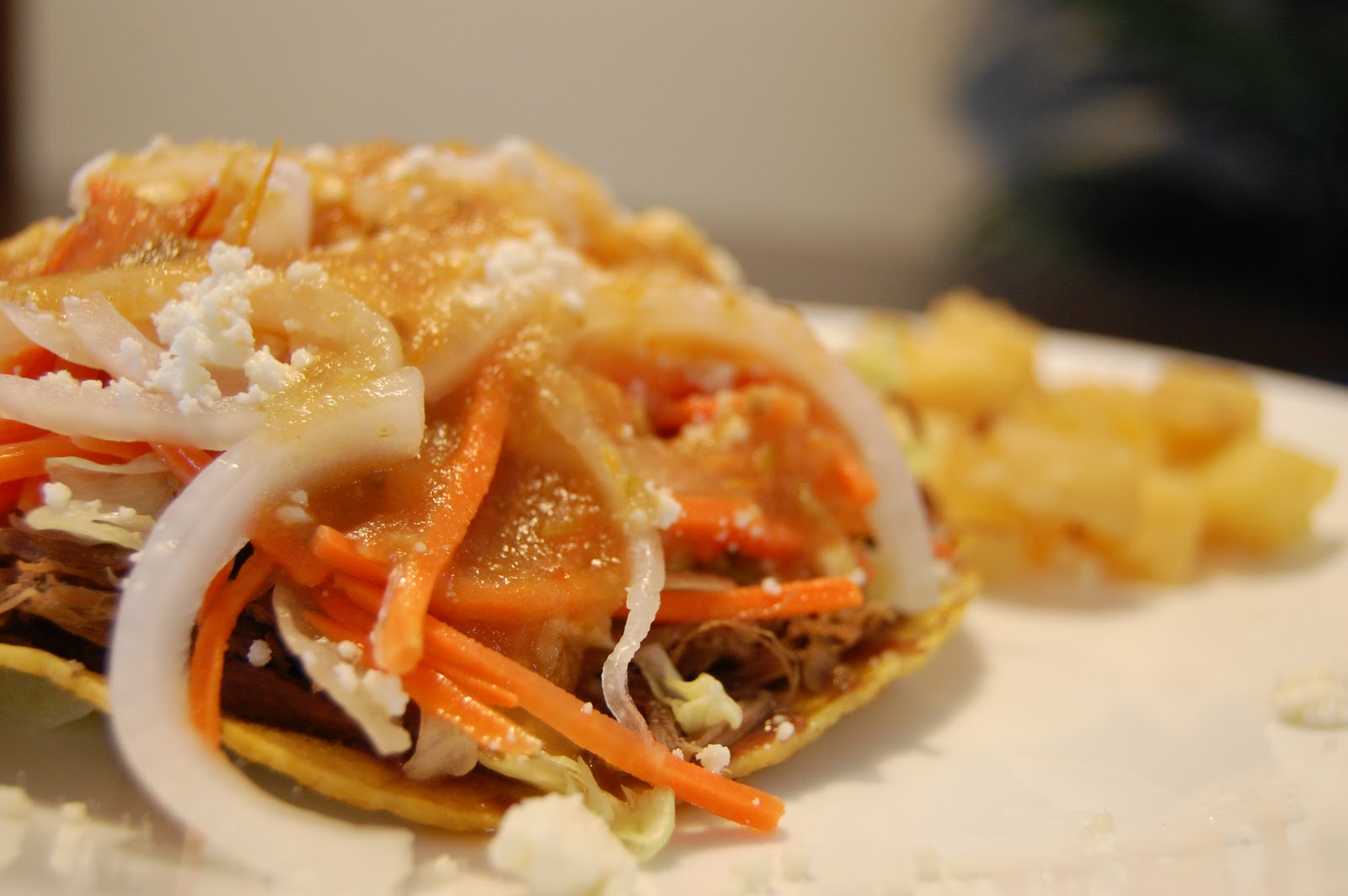 El Sazón de Mamá Paquita: Tostadas Mexicanas estilo Mamá Paquita