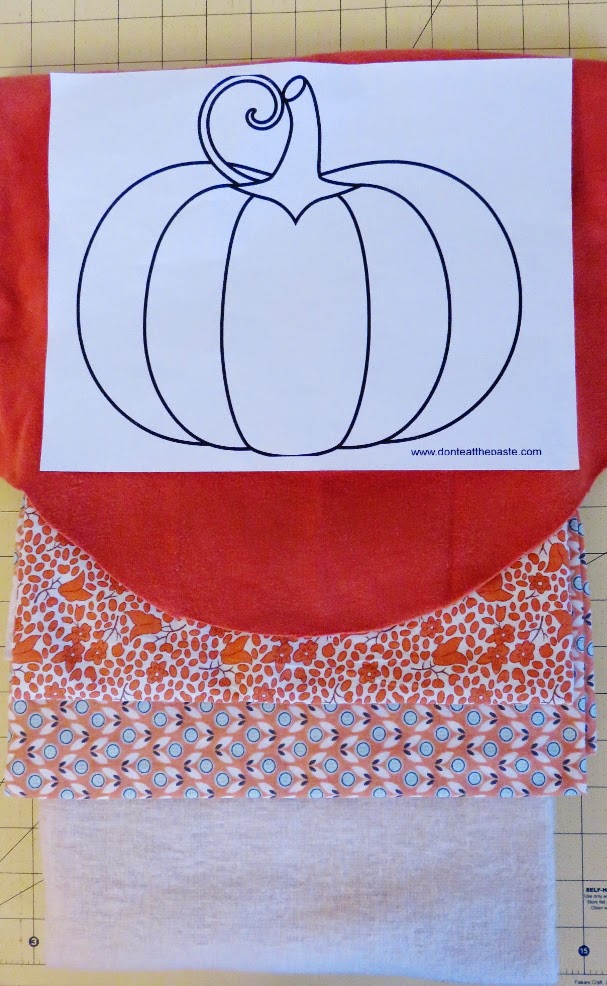 saruthdesigns: Patchwork Pumpkin Pillow