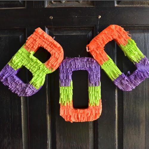 iLoveToCreate Blog: Simple DIY Little Letter Pinatas