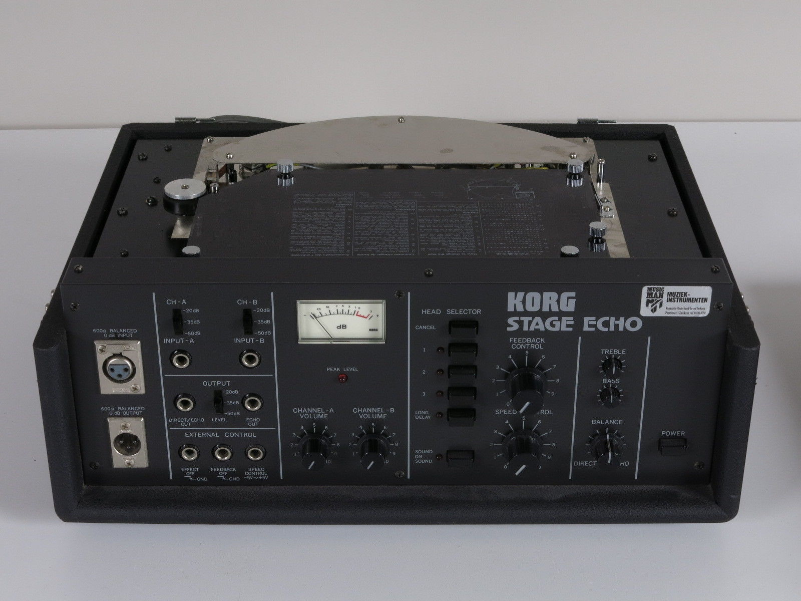 MATRIXSYNTH: Korg Stage Echo SE-500 vintage tape delay SN 122462