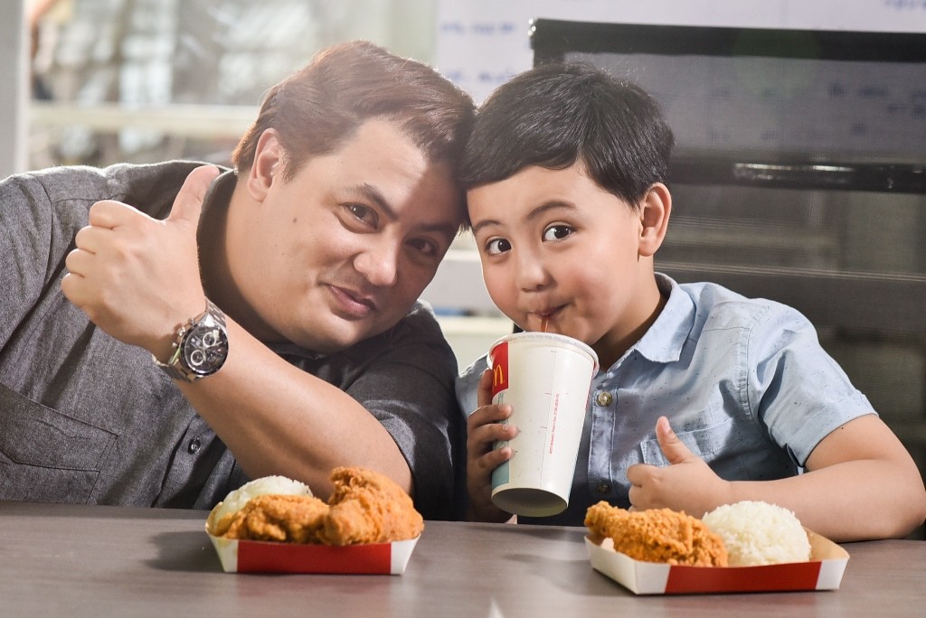 Lemon GreenTea: McDonald's welcomes father and son team Nino and Alonzo ...