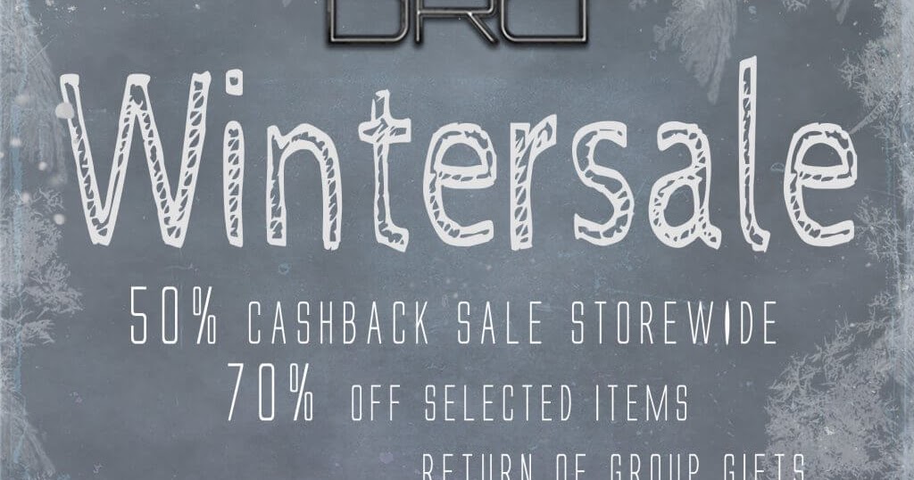 DRD WINTERSALE!