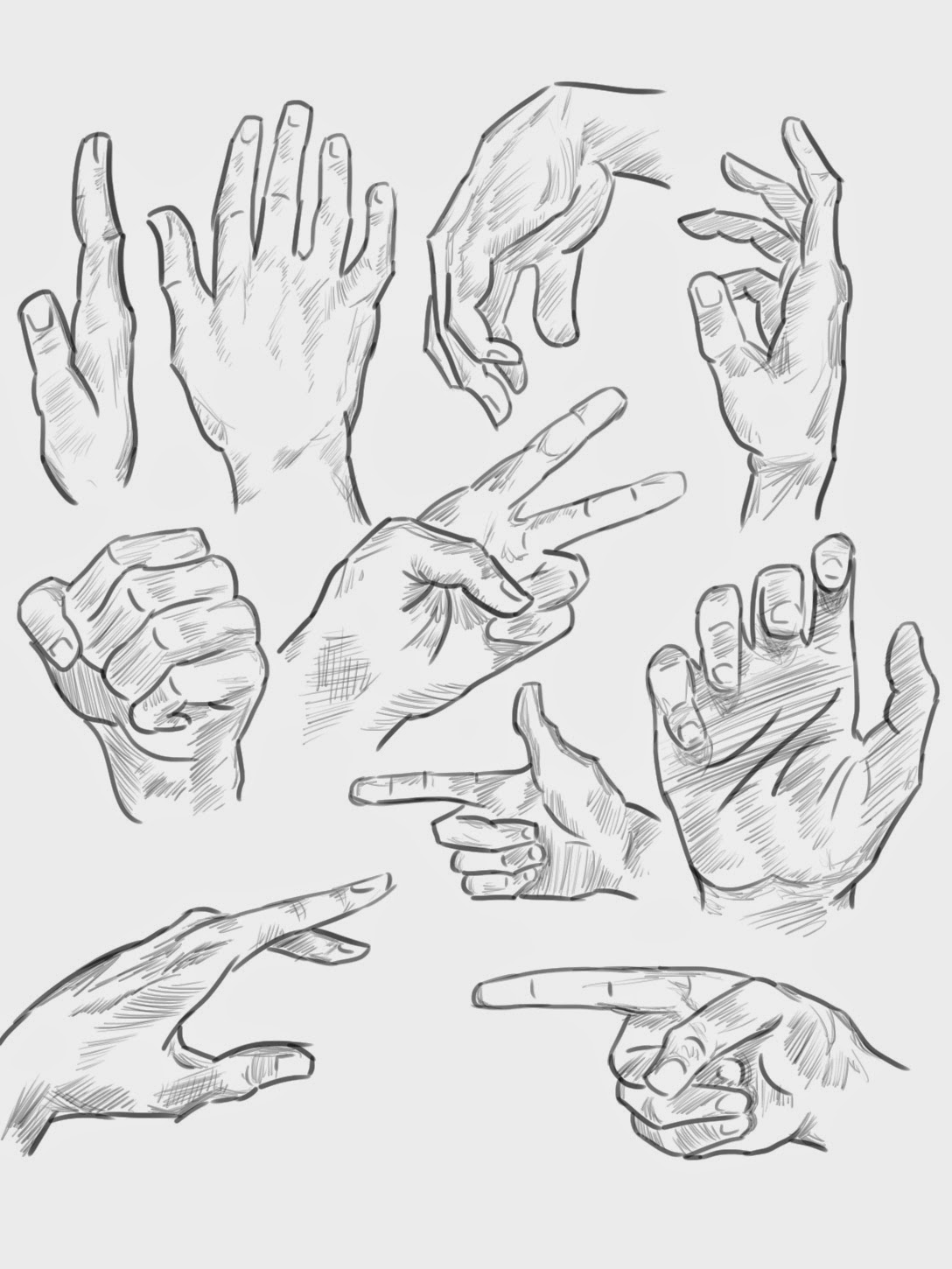 1000 Bad Drawings: 0050 Hands